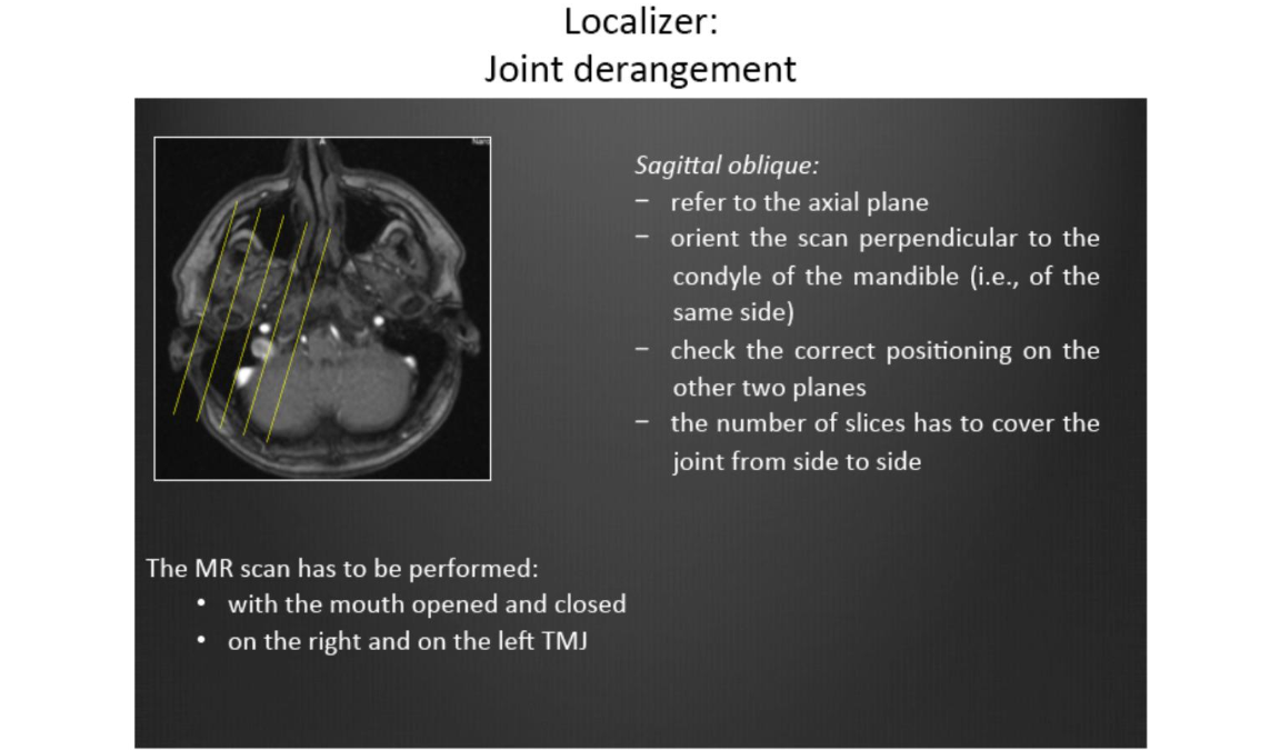 TMJ MRI Protocol
